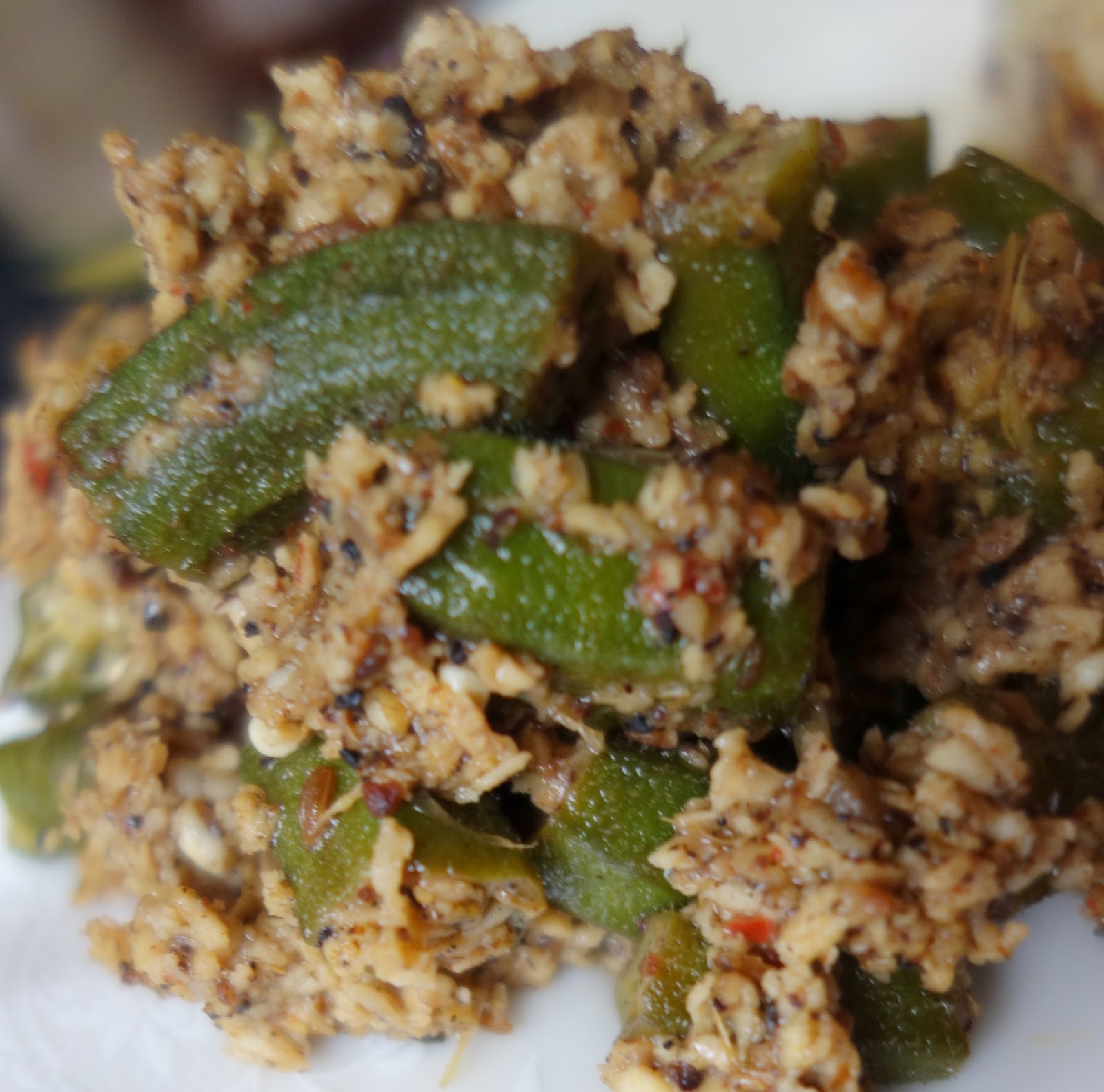 Coconut Okra | Foodwhirl