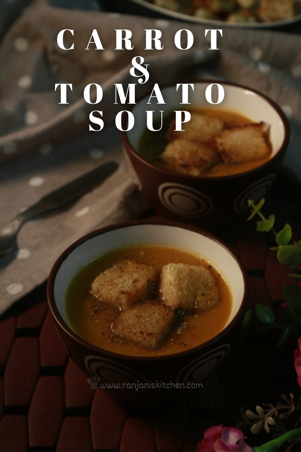 Carrot and tomato soup | Foodwhirl