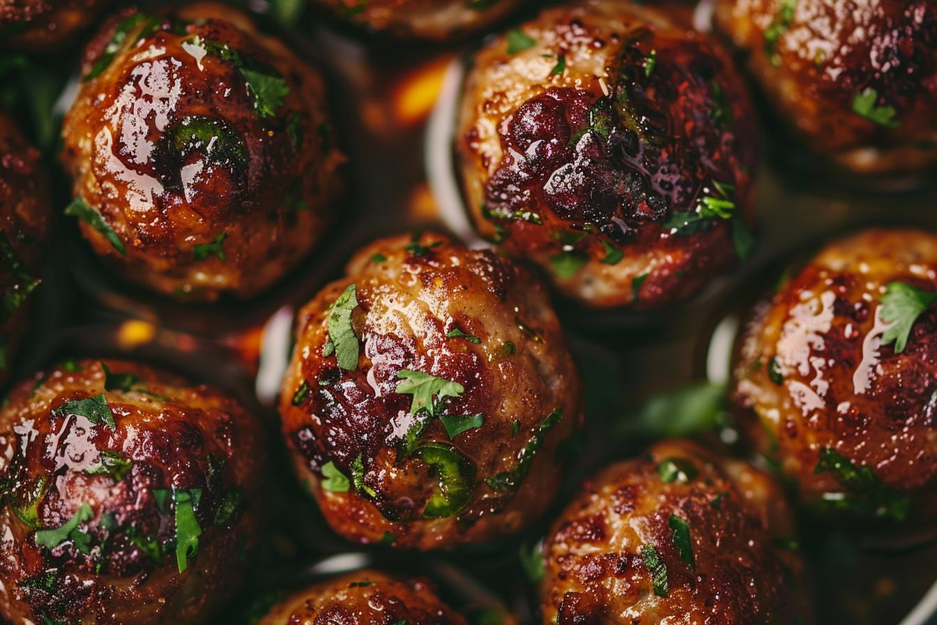 Smoked Jalapeno Cheese Stuffed Pork Balls | Foodwhirl